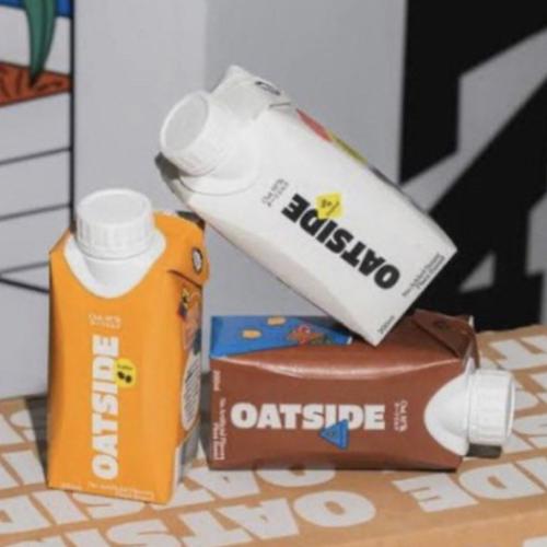 Jual Oatside Mini Susu Oat Milk 200ML Kemasan Praktis - Straw Barista ...
