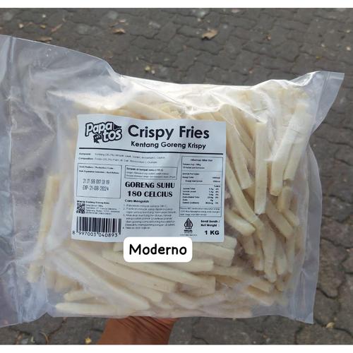 Jual Papatos Crispy French Fries 1 Kg - Jakarta Barat - Modernomoderno ...