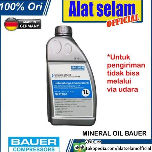Jual Bauer Mineral Oil N22138 Compressor Oli Nabati Kompresor Selam ...