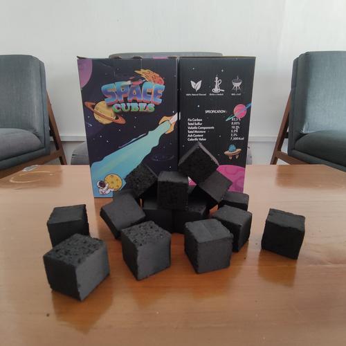 Jual SPACE CUBES Premium Coconut Charcoal/Arang Briket Shisha 1 kg ...