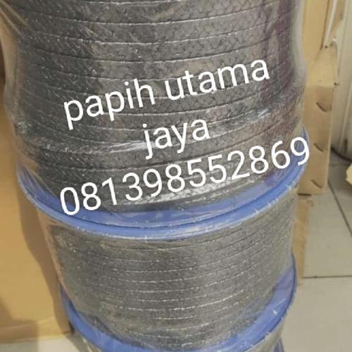 Jual gland packing fure graphite 12mm x 12mm x 1meter seal fure ...