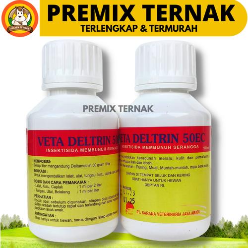 Jual VETA DELTRIN 100ml Obat pembasmi lalat dan larva lalat serta ...