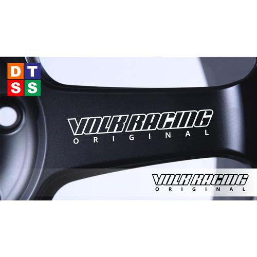 Jual Sticker Aksesoris Velg Mobil Volk Racing ORIGINAL semua ukuran ...