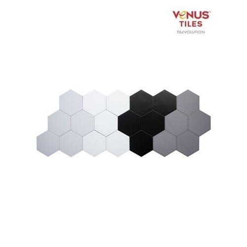 Jual Keramik Type Hexagon Tile White Matte - Venus Tiles - Kota Depok ...