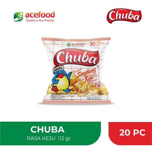 Jual Chuba Keripik Singkong 12gr ( 20 pcs ) Rasa Keju - Jakarta Barat ...