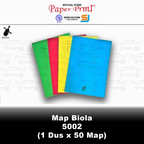 Jual Map Kertas Biola 5002 Hijau Merah Biru Kuning - Merah - Jakarta ...