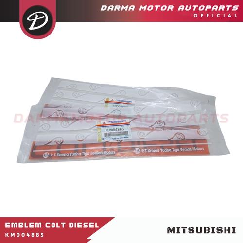 Jual Label Sticker Emblem Colt Diesel PS125 PS110 Canter KM004885 Ori ...