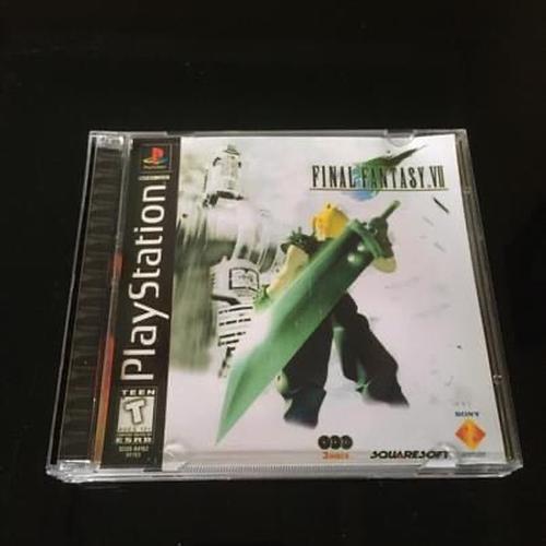 Jual 3Disc Homemade PS1 Final Fantasy 7 REPRO BOX Mika + Cover black ...