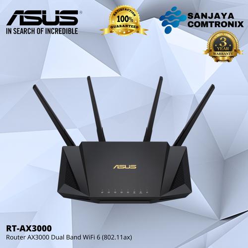 Jual ASUS RT-AX3000 Router AX3000 Dual Band WiFi 6 - Jakarta Pusat ...