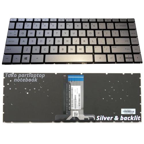 Jual Keyboard Laptop HP 14-bs742TU 14-bs006TX Notebook - Silver backlit ...