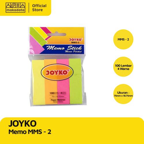 Jual MEMO STICK | STICKY NOTE JOYKO MMS-2 (1 PCS) MURAH - Kota Surabaya ...