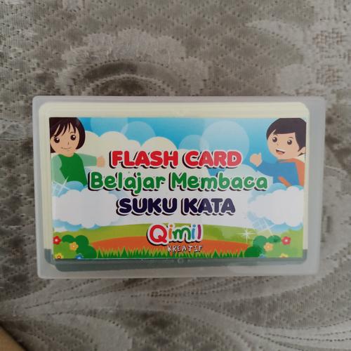 Jual Flash card belajar membaca suku kata qimil kreatif - Kota Surabaya - Me and My baby | Tokopedia