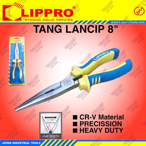 Jual Lippro long nose plier 8" Tang lancip 8" lippro satin - Jakarta ...
