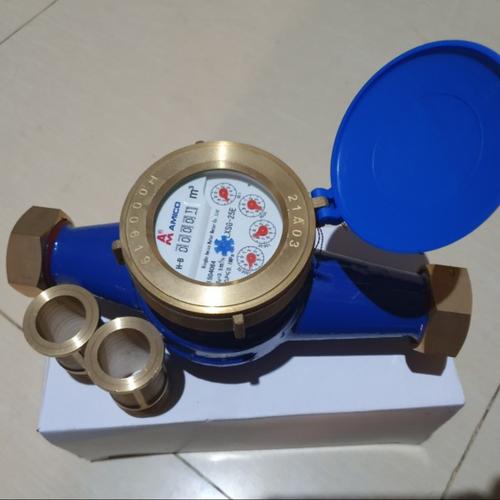 Jual Flow meter air 1 inch Water meter 1 inch Flow meter cold water ...
