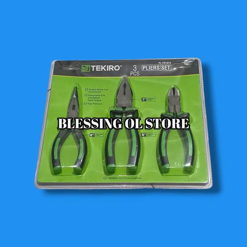 Jual TEKIRO - TANG KOMBINASI TANG POTONG TANG LANCIP PER 1 SET ...