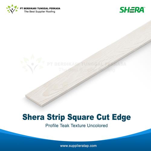 Jual Artificial Wood / Kayu Shera Strip Smooth Straight Grain Texture ...