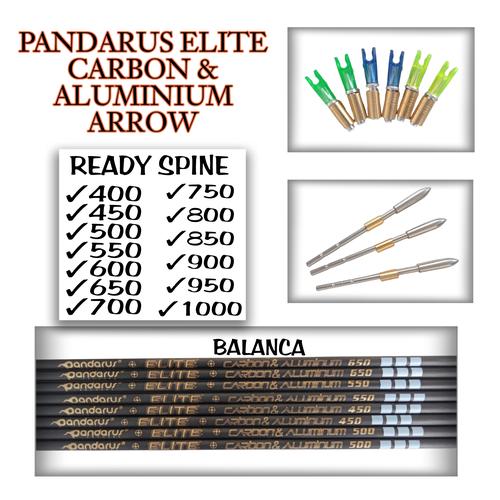 Jual PANDARUS ELITE Carbon & Aluminum Arrow Spine 1000 - BELUM DIRAKIT ...