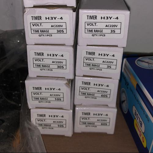 Jual Timer Relay Omron H3Y-4 220V + Socket - H3Y-4 220v 30s - Kota ...