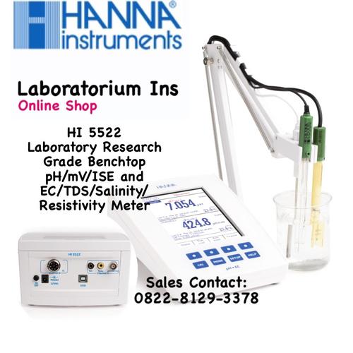 Jual HI5522 / HI 5522 pH/mV/ISE and EC/TDS/Salinity/Resistivity Meter ...