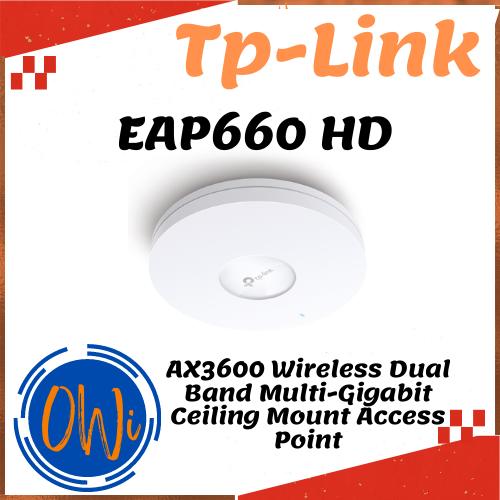 Jual TP-LINK EAP660 HD AX3600 Ceiling Mount WiFi 6 Access Point WiFi 6 ...