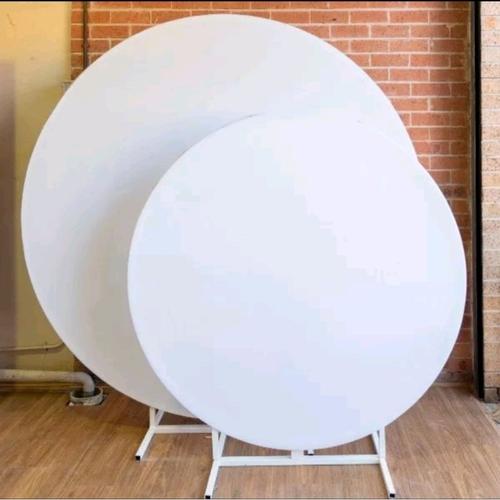 Jual Akrilik 2mm Diameter 60cm Putih Susu Acrylic LaserCut Bulat ...