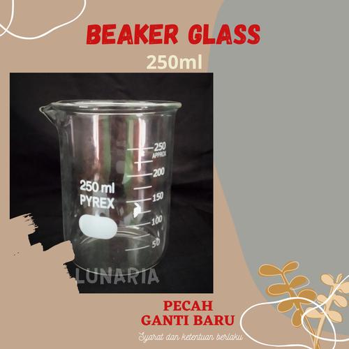 Jual Beaker Glass - Gelas Kimia Kaca Pyrex - 50ml - Kota Bandung ...