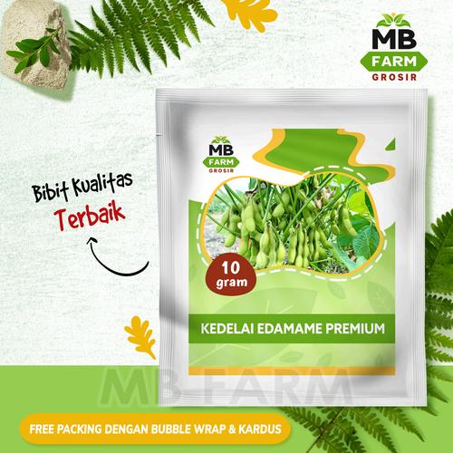 Jual Benih edamame 10 gram / bibit kacang kedelai edamame super MB FARM ...