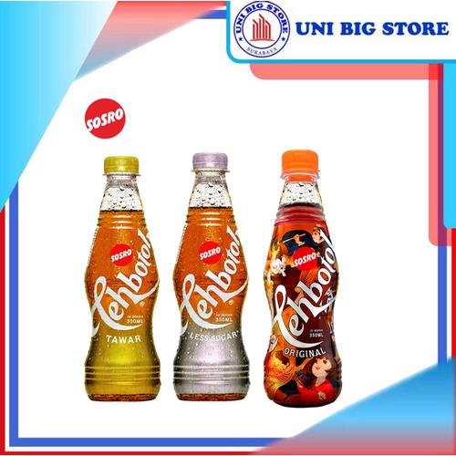 Jual Teh Botol Sosro Original Less Sugar Tawar 350 ml Jasmine Tea ...