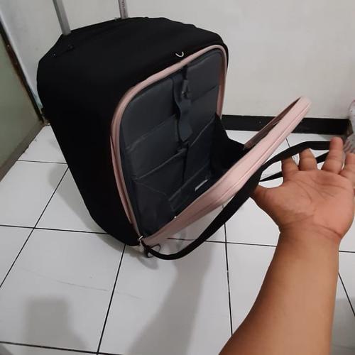 Jual Luggage Cover Sarung Koper Mika Kombinasi Transparan Lojel Cubo ...