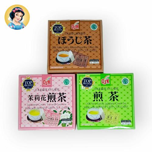 Jual OSK Japanese Green Tea Teh Hijau Jepang 50 sachet Halal - JASMINE - Jakarta Barat - haukea ...
