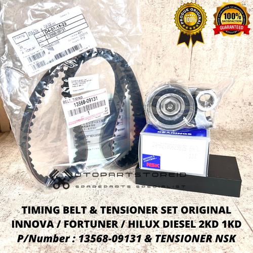 Jual TIMING BELT & TENSIONER INNOVA FORTUNER HILUX HIACE DIESEL ...