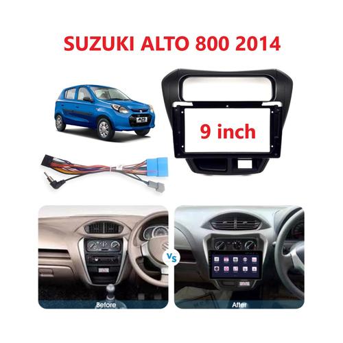 Jual frame headunit android 9 inch suzuki alto 800 2014 - frame dan ...