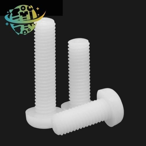 Promo Baut Nilon M3 x 20 Putih Kepala Bulat Screw Bolt JP Plastik Nylon ...