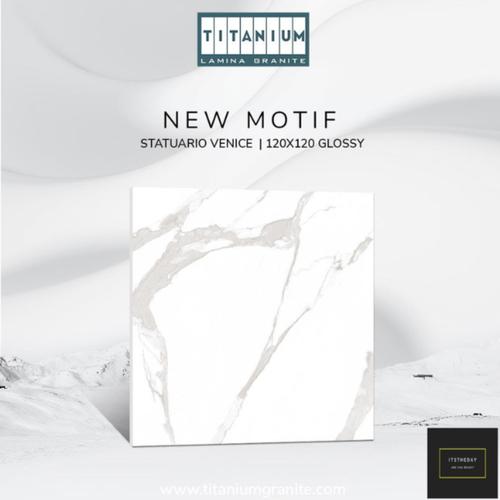 Jual Titanium Granite - STATUARIO VENICE - GLOSSY - 120X120 PREMIUM ...