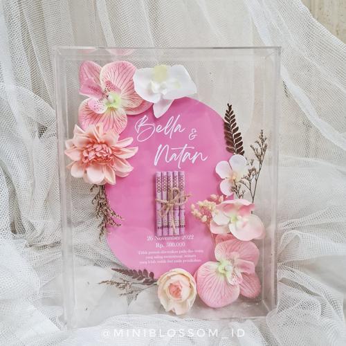 Jual NOMA Bingkai Mahar Akrilik / Mahar Minimalis / Mahar Pernikahan ...