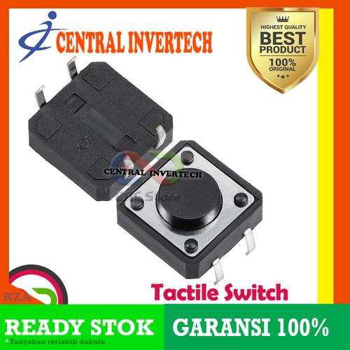 Jual TACTILE SWITCH PUSH BUTTON TC-1212T 12x12x5 MM FOR ARDUINO - Kota ...