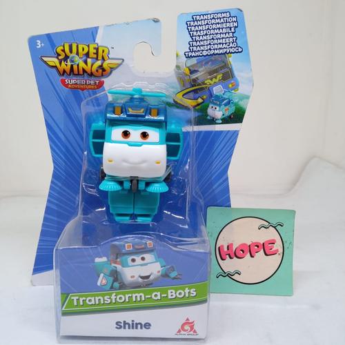 Jual Super Wings Mini Transform a Bots Shine Original Alpha Group - Kab ...