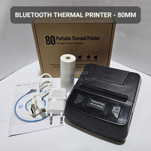 Jual Portable Thermal Printer Bluetooth 80mm Bisa Cetak Sticker Label Resi - Jakarta Barat ...