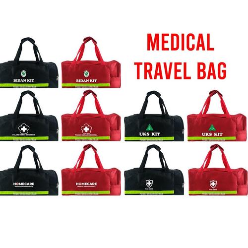 Jual Medical Travel Bag 2in1 Tas Perlengkapan Medis Bidan Kit PMI ...