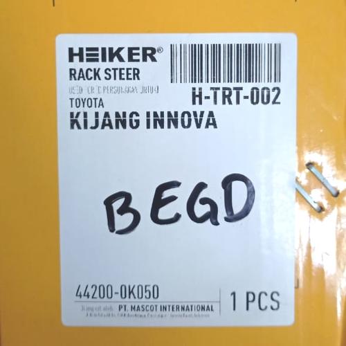 Promo Rack Steer / Steering Rack Assy Kijang Innova Oli Heiker Cicil 0% ...