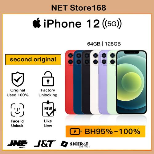 Jual iphone 12 second original like new - 128 gb, RED - Jakarta Timur ...
