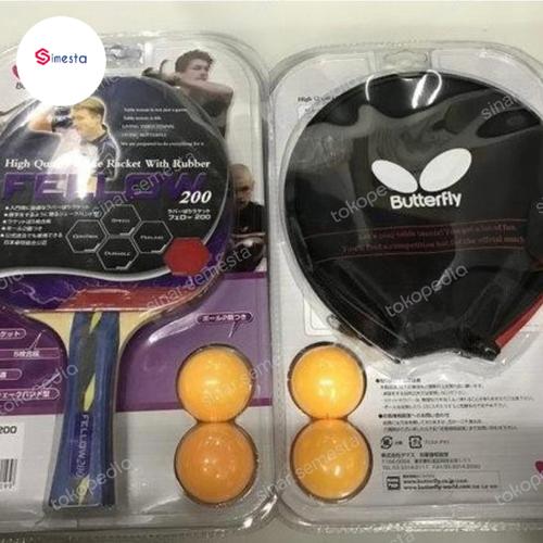 Jual Bat Pingpong Butterfly Fellow 200 Bat Tenis Meja + 2 bola - Jakarta Barat - sinar.semesta ...