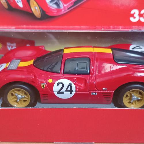 Jual Diecast Burago 1:41 Ferrari 330 P4 Shell Limited Edition - Kota ...