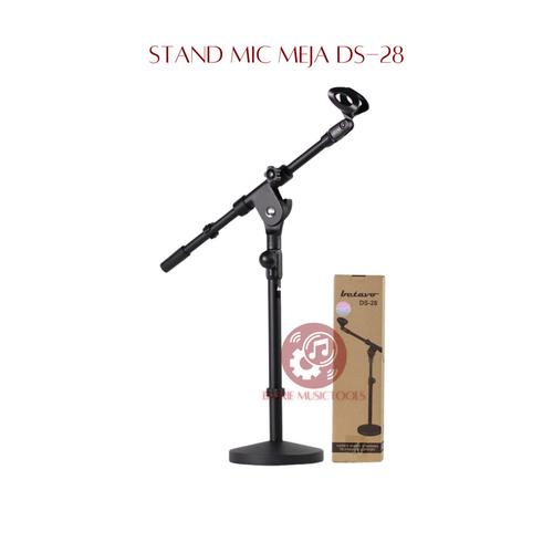 Jual Stand Mic Holder - Stand Microphone Meja - Holder Mic Bulat Besi ...