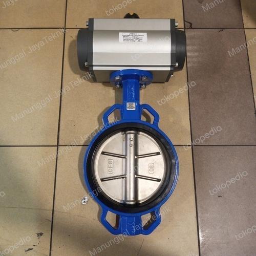 Jual butterfly Valve pneumatic actuator 2" inch - Jakarta Barat ...