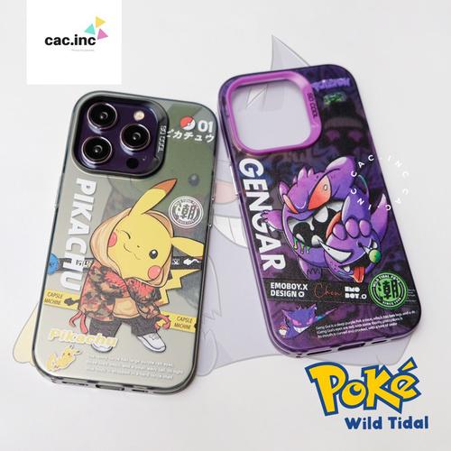 Jual CASE PIKACHU GENGAR SO COOL POKEMON EDITION IP 15 14 13 12 11 PRO ...