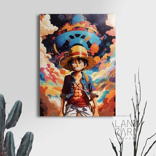 Jual Frameless Anime: One Piece Luffy Art Wall Decor Gift Poster ...