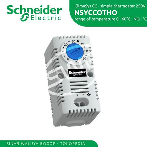 Jual Thermostat Schneider 250V range of temperature 0 - 60°C NO ...