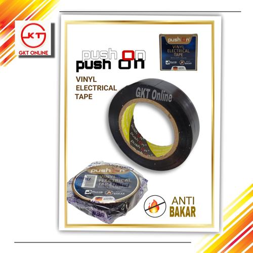Jual ISOLASI LISTRIK PUSH ON VINYL ELECTRICAL TAPE 5 mils x 3/4 x 20 ...