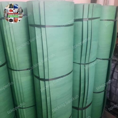 Jual gasket non asbestos/ packing hijau sheet non asbestos 0,5mm 1,5m x ...